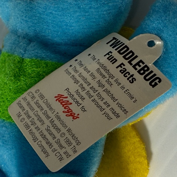 Kellogg's | Toys | Nwt Vintage Twiddlebug Sesame Street Kelloggs Plush ...